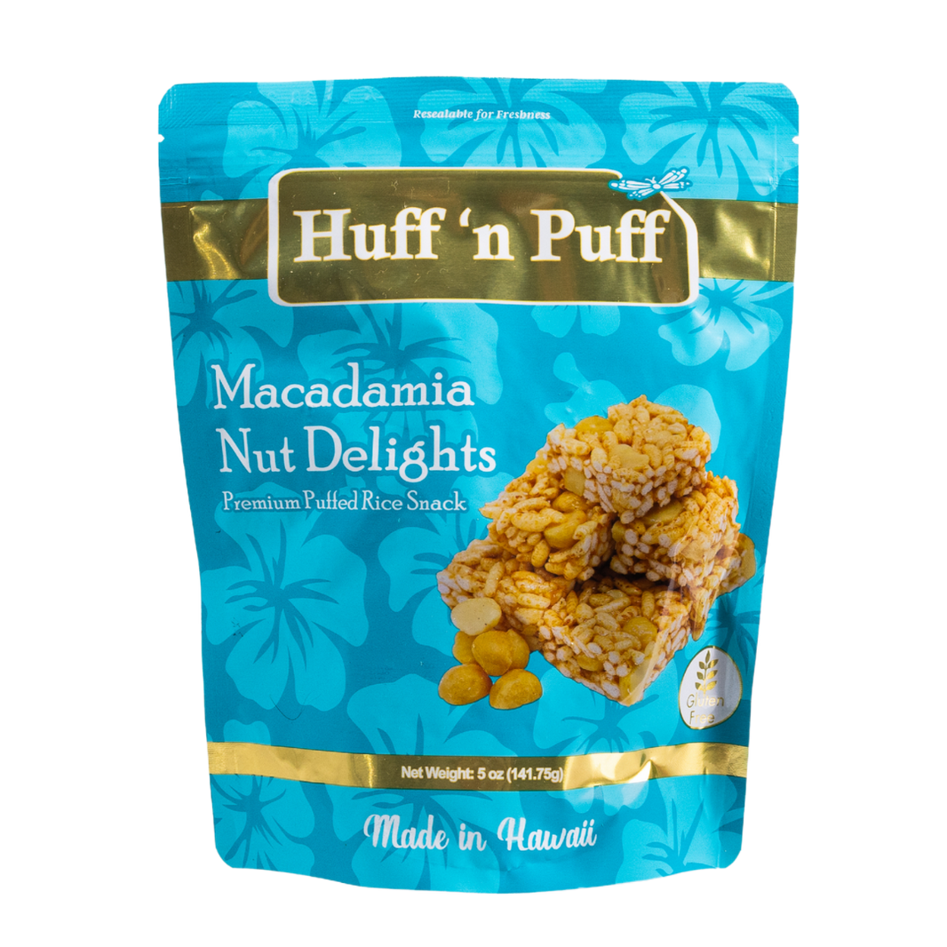 Huff n Puff | Hawaii-Inspired Puffed Rice Snacks – Crispy & Delicious